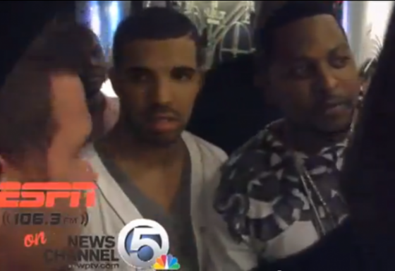 Drake gets denied entry to Miami Heat locker room [video] - Jocks And ...