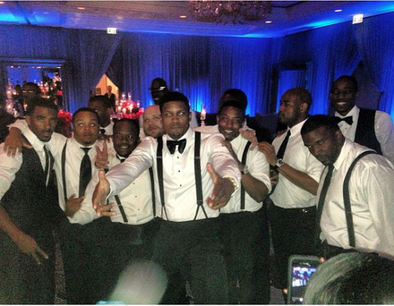 Raptors Rudy Gay marries fiancé Ecko Wray in Aspen, Colorado [photos ...