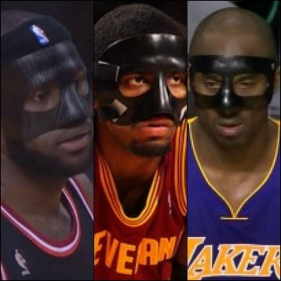 LeBron James' black mask drives the internet nuts [photos] - Jocks And ...